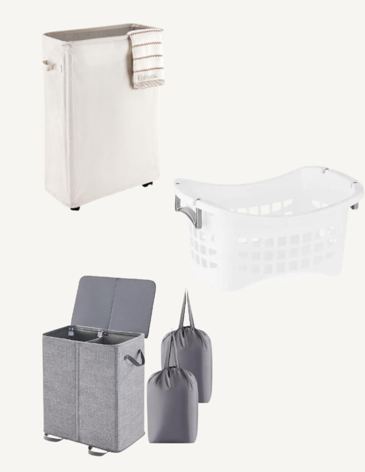 Best Laundry Baskets and Bins for College Dorm Rooms - Blog by Rachel ...